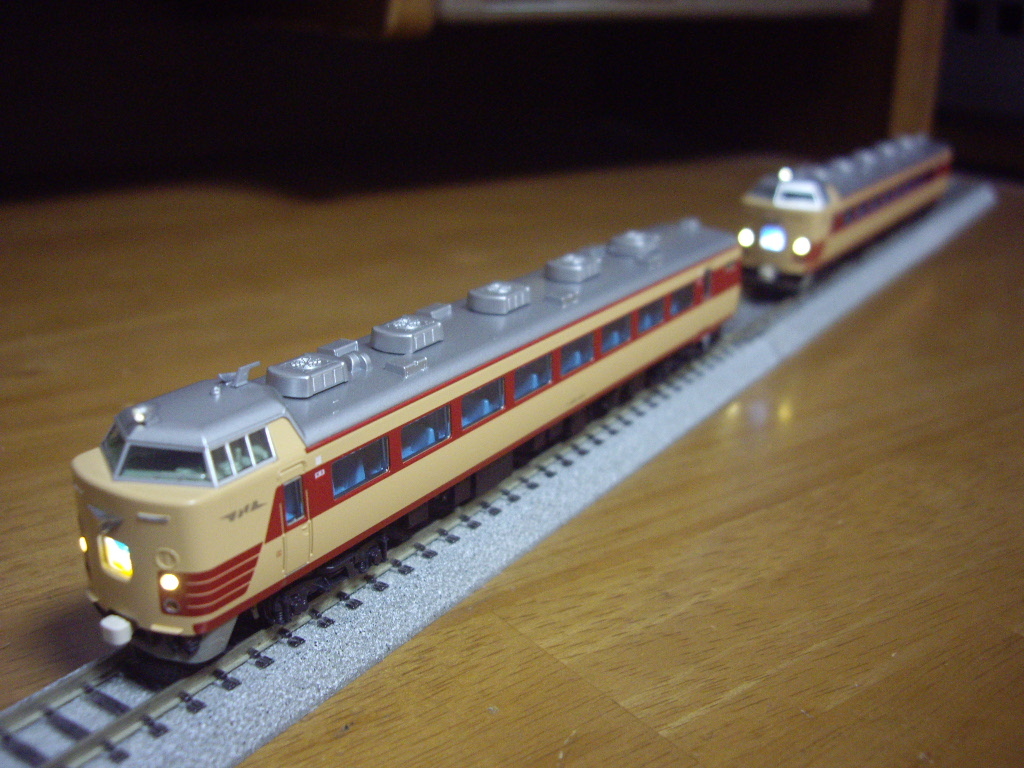 kato 485系 6両セット 品番10-1128 動力車動作 ライト点灯確認済み(特急形電車)｜売買されたオークション情報、yahooの商品情報をアーカイブ公開 - オークファン ...