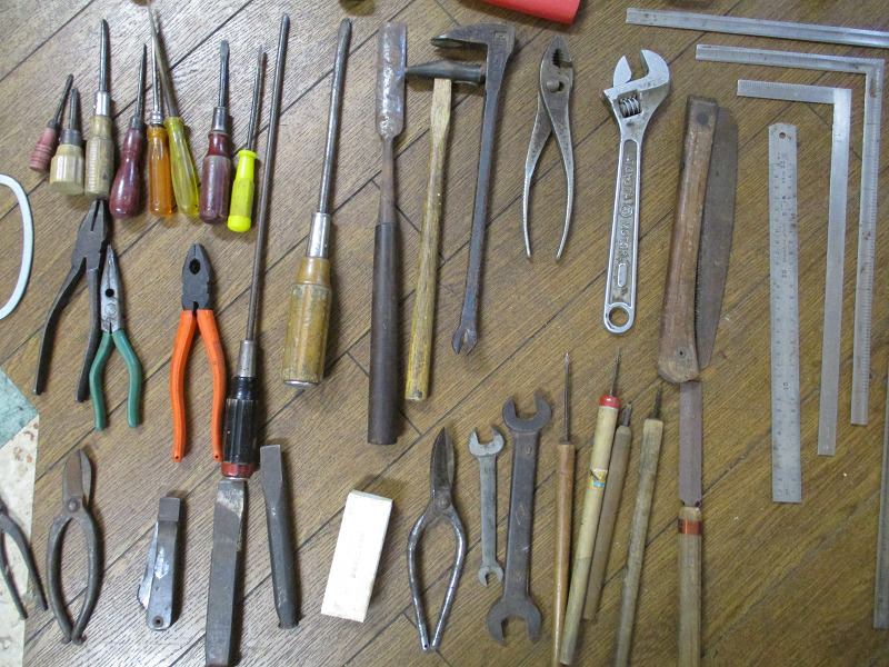 Yahoo!オークション - 【Y14/S】古民具 古道具 大工道具 まとめ売り ノ...