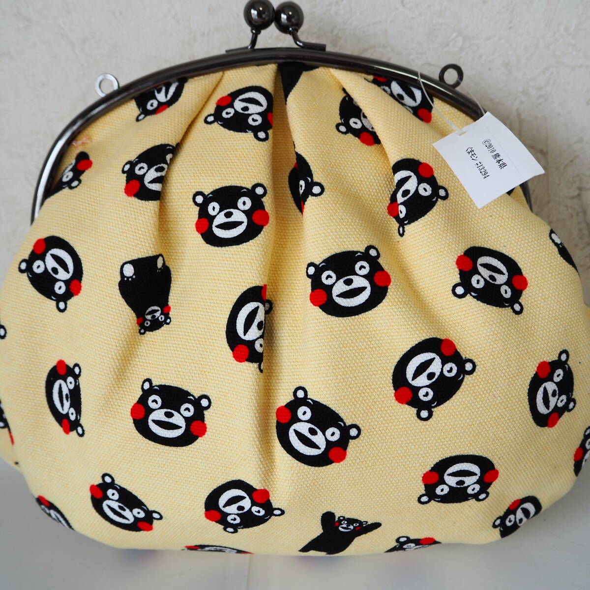 Yahoo!オークション - 未使用品 レア品 一布一会 くまモン 帆布 がま...