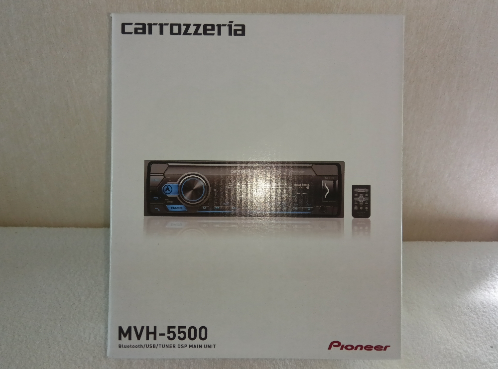 Yahoo!オークション - カロッツエリア MVH-5500 1DINデッキ Blue...