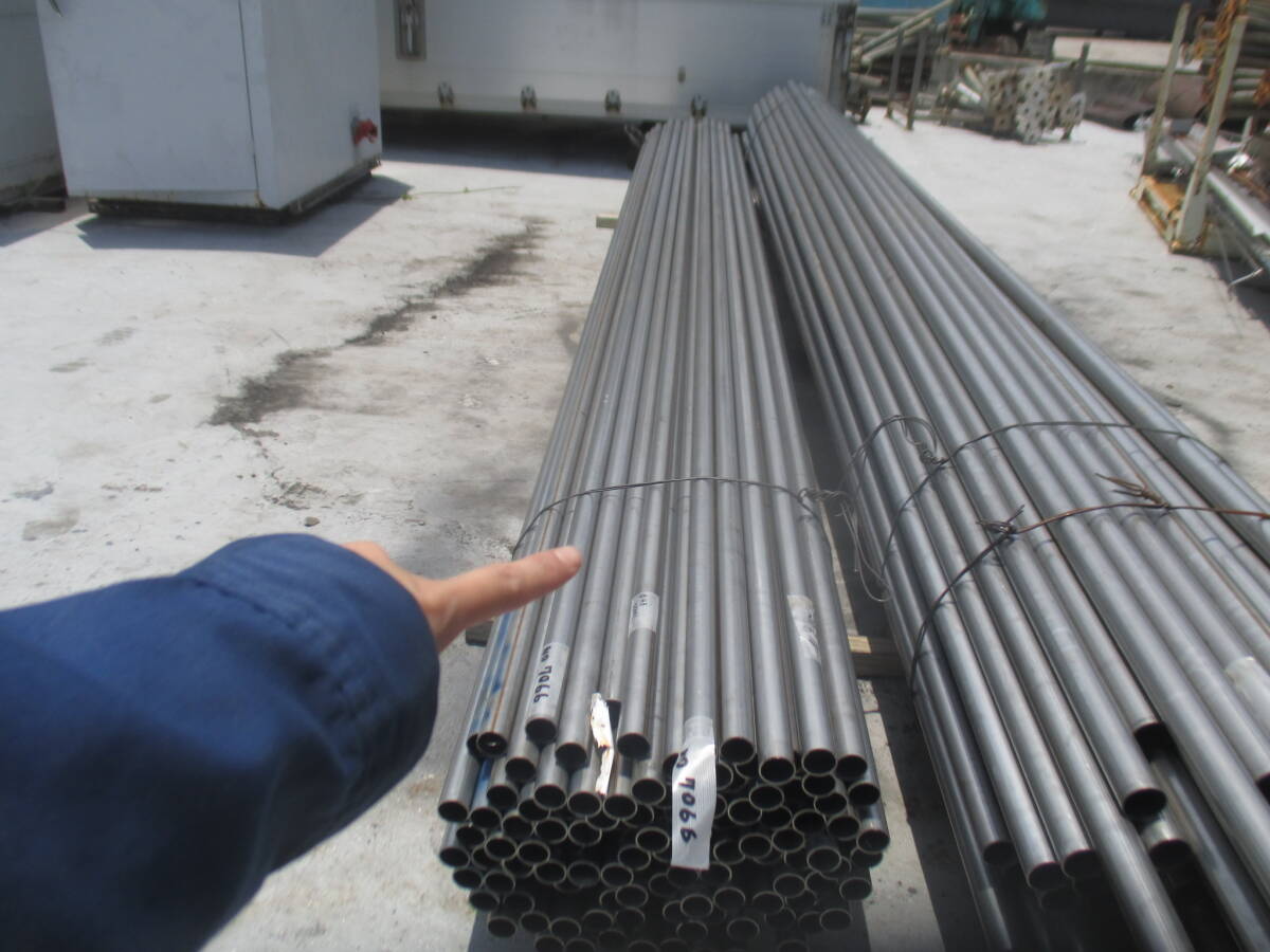 Yahoo!オークション - 油谷 №7266 ステンレスパイプ 直径43㎜ SUS430 ...