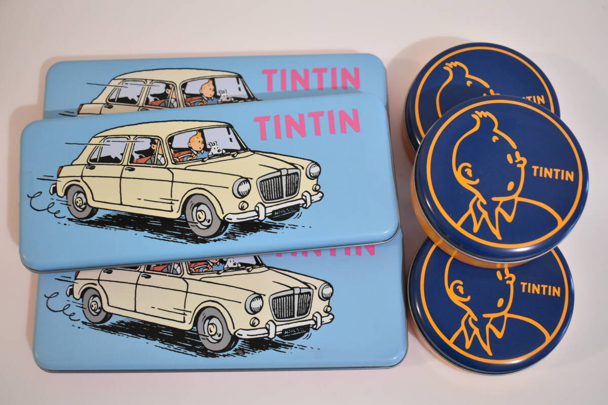 Yahoo!オークション - TINTIN タンタン スノーウィー 缶 6個セット/タ...