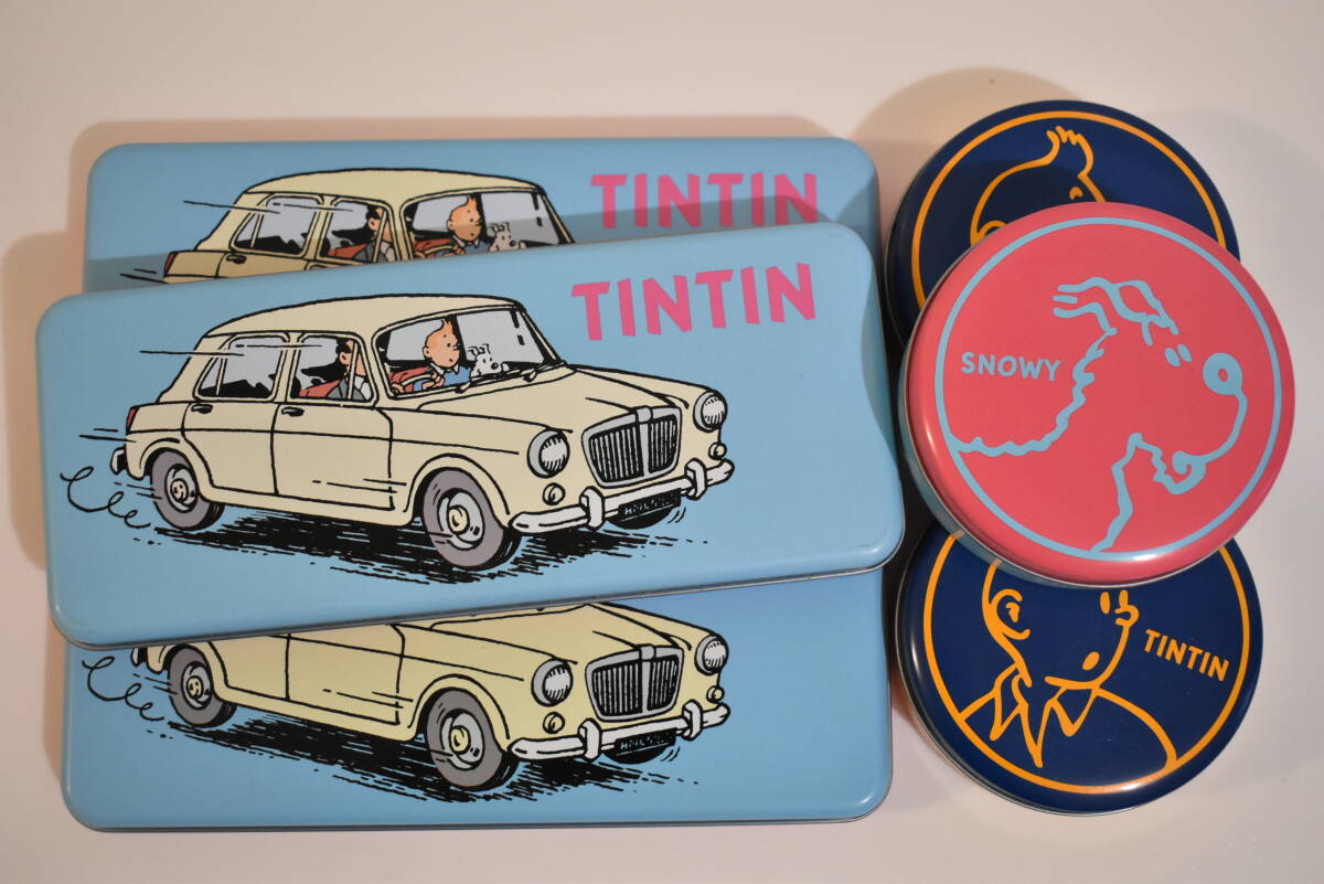 Yahoo!オークション - TINTIN タンタン スノーウィー 缶 6個セット/タ...