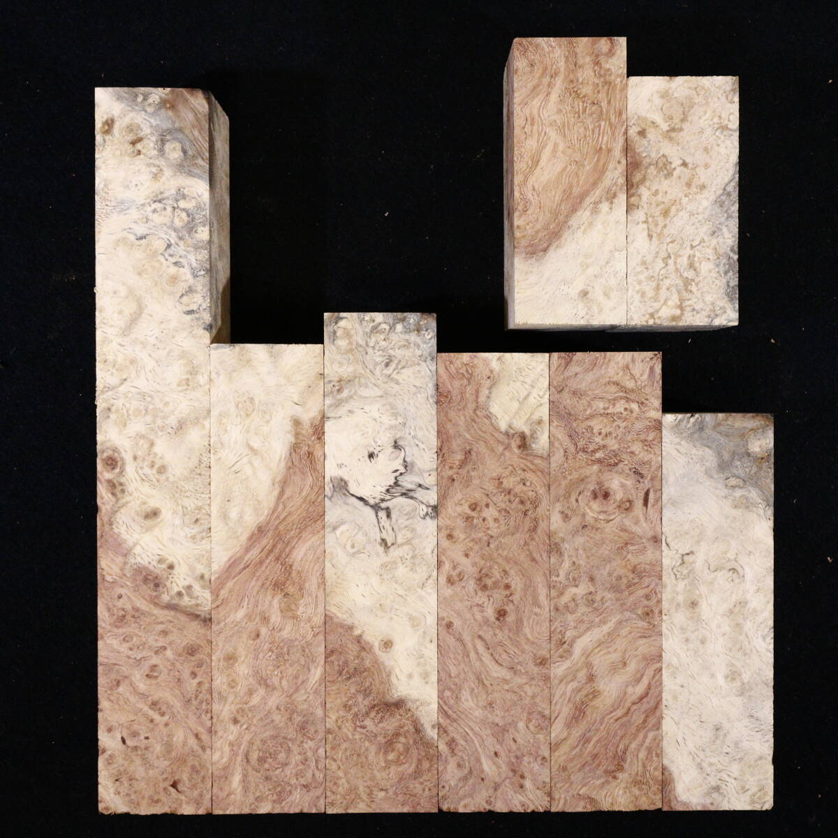 Yahoo!オークション - 【花梨】 (№60705) 瘤 瘤杢 葡萄杢 素材 ペン...