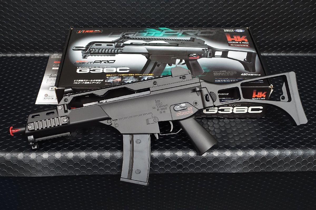 Yahoo!オークション - マルイ ライトプロ H&K G36C 10禁 電動ガン