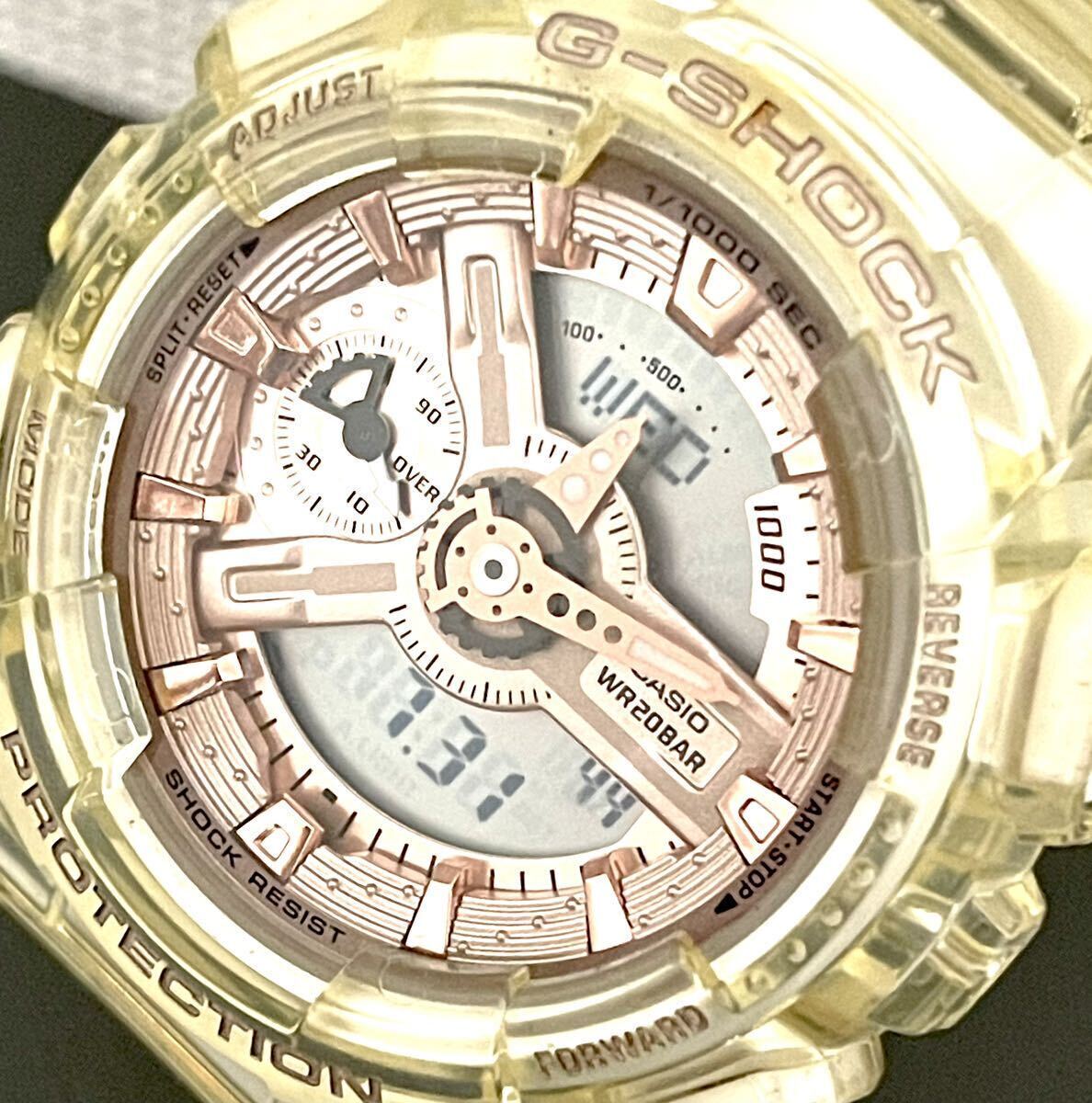 Yahoo オークション 【稼働確認済】g Shock Gma S110sr 7ajf 5425 ピ