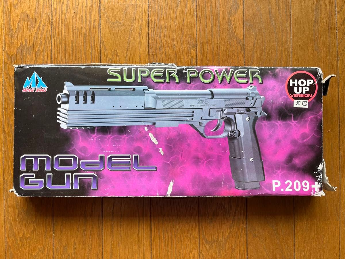 ロボコップ M93R風 オート9風 MING XING モデルガン 6mm BB弾 P ロボコップ M93R風 オート9風 MING XING モデルガン 6mm BB弾 P