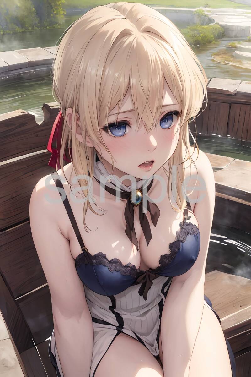 Yahoo!オークション - 2727 ヴァイオレット エヴァーガーデン 一点物 ...