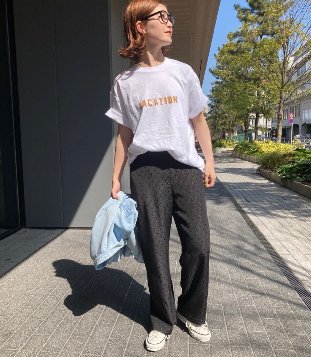 Spick&Span スピックアンドスパン ドットジャガード イージー Spick&Span スピックアンドスパン ドットジャガード イージー