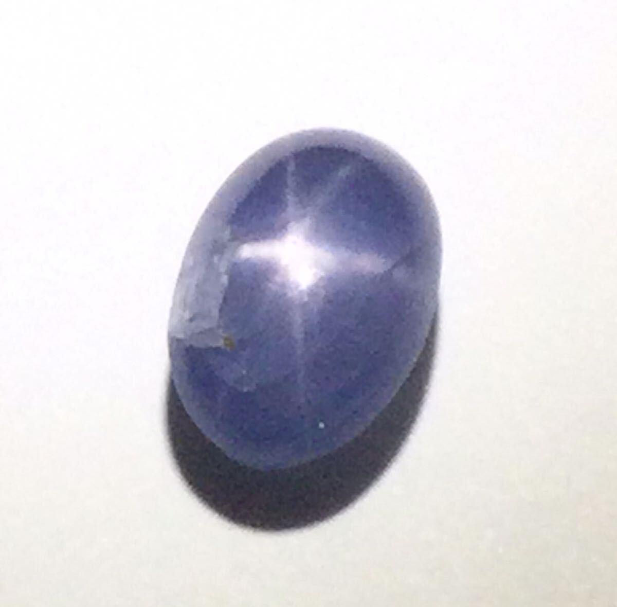 Yahoo!オークション - 天然ブルースターサファイア スターサファイヤ ...