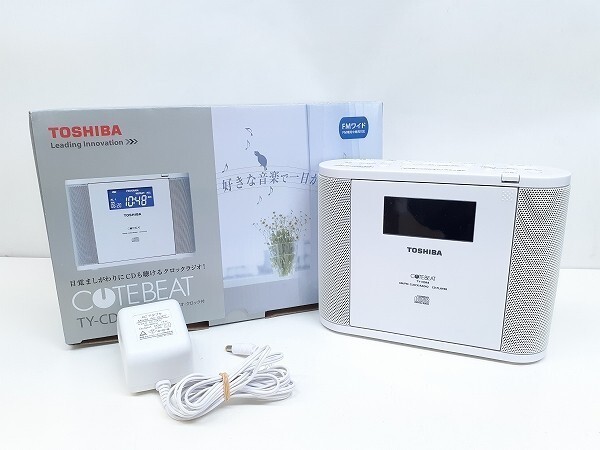 Yahoo!オークション - A159-N41-121 TOSHIBA 東芝 CDラジオ・クロック...