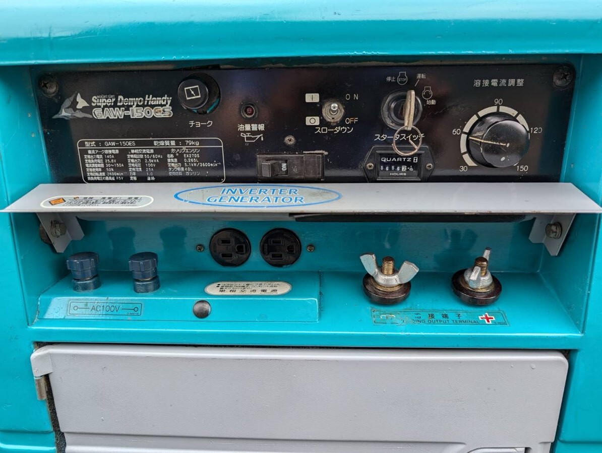 Yahoo!オークション - (即決)デンヨー・発電・溶接・ウエルダー・GAW-1...