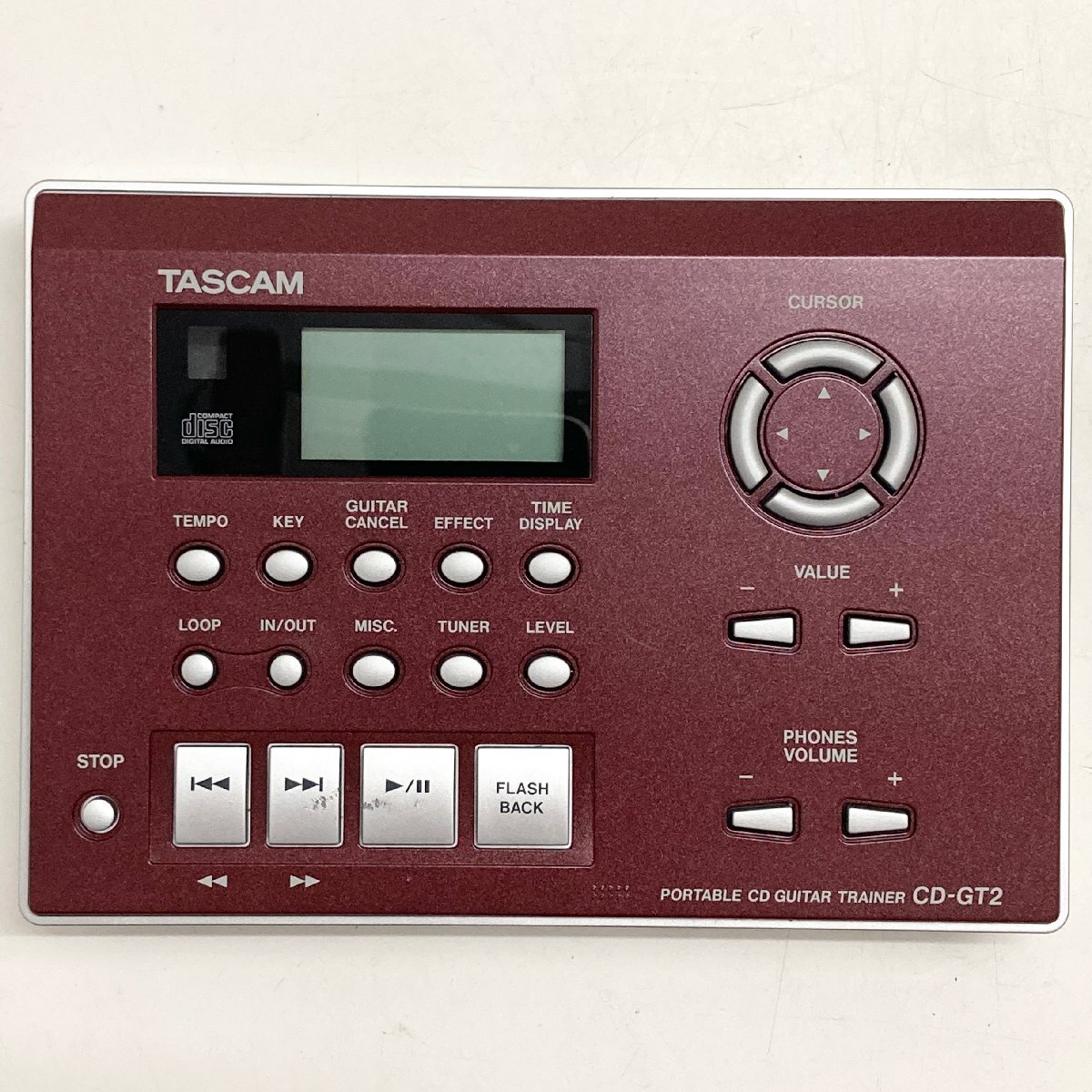 Yahoo!オークション - ジャンク品 TASCAM タスカム CD-GT2 PORTABLE C...