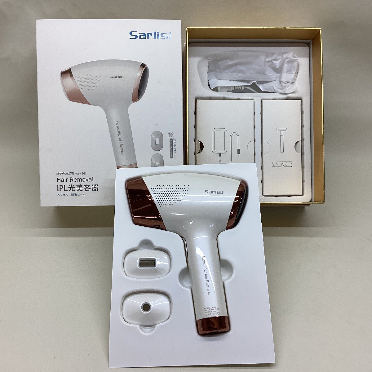 Yahoo!オークション - Sarlisi サーリシ IPL 光美容器 脱毛器 残量確...