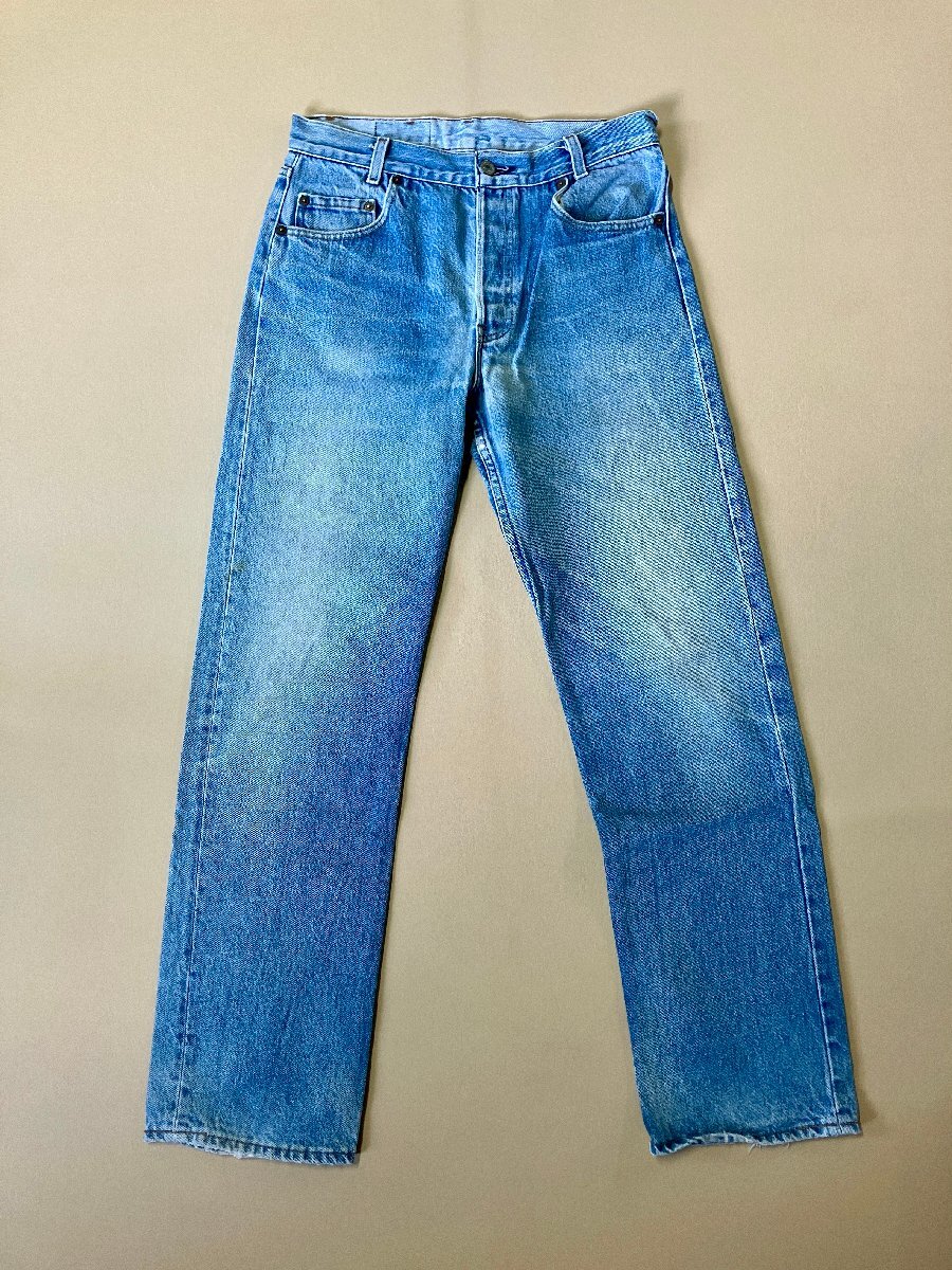 USA製 Levi's リーバイス 701-0117 デニム ジーパン ジーンズ ボトムス パンツ W32L34 刻印546 マーフィー工場 ブルー系 0.63kg(W32)｜売買された ...