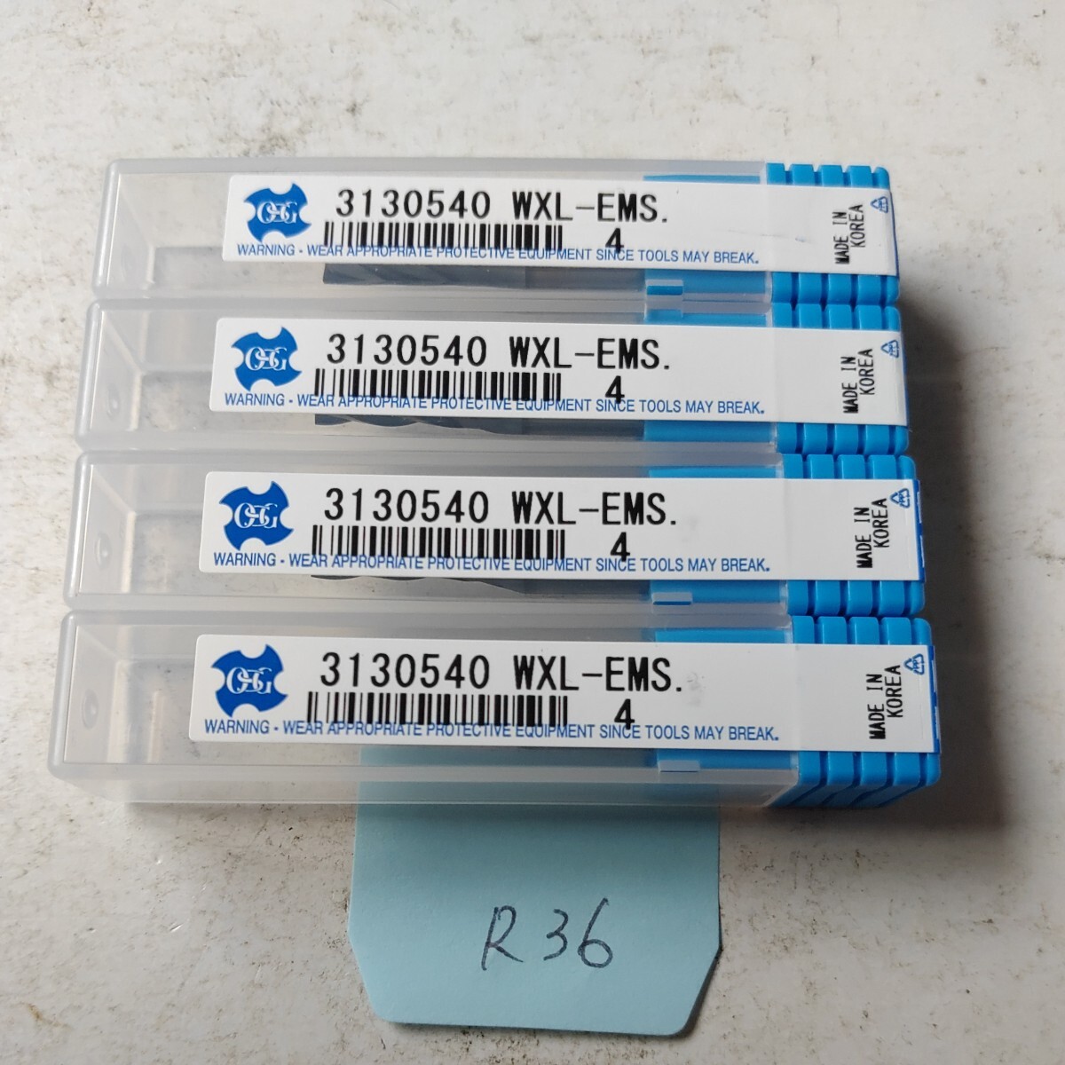 Yahoo!オークション - R36 未使用 OSG 超硬エンドミル コーティングエ...