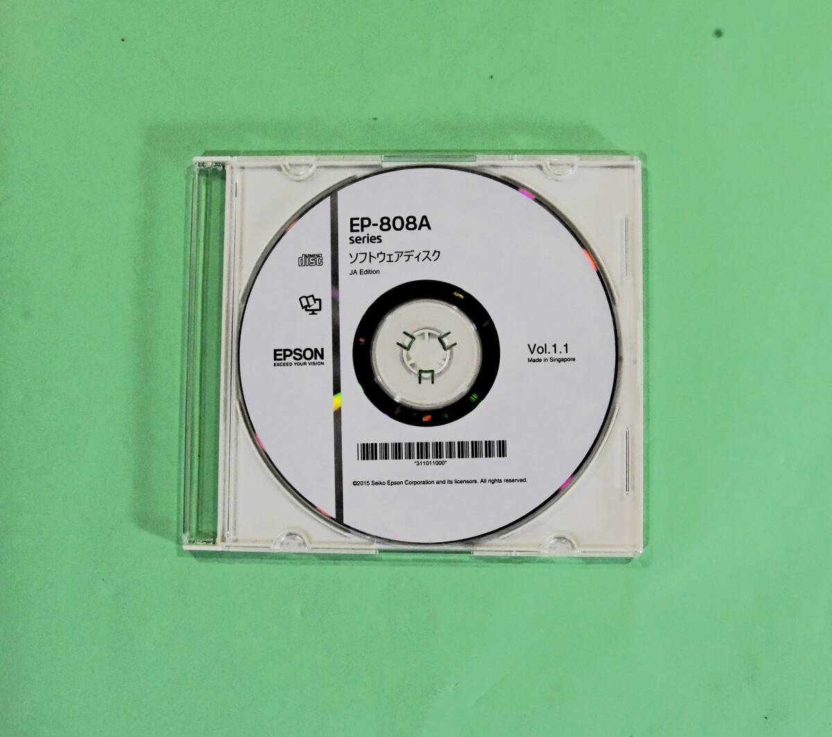 Yahoo!オークション - エプソンプリンターソフト EP-808A Vol.1.1