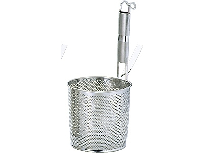 Yahoo!オークション - UK 18-8 パンチングパイプ柄 煮ざる 小 底平 (07...