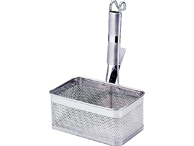 Yahoo!オークション - UK 18-8 パンチングパイプ柄角てぼ 小 横型 パン...