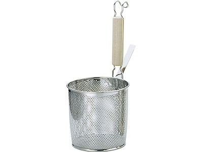 Yahoo!オークション - UK 18-8 パンチング木柄 煮ざる 中 底平 (022117...