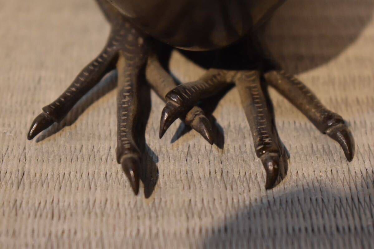 Yahoo!オークション - 【GE】E764【コレクター所蔵品】時代 古銅鶴置物...