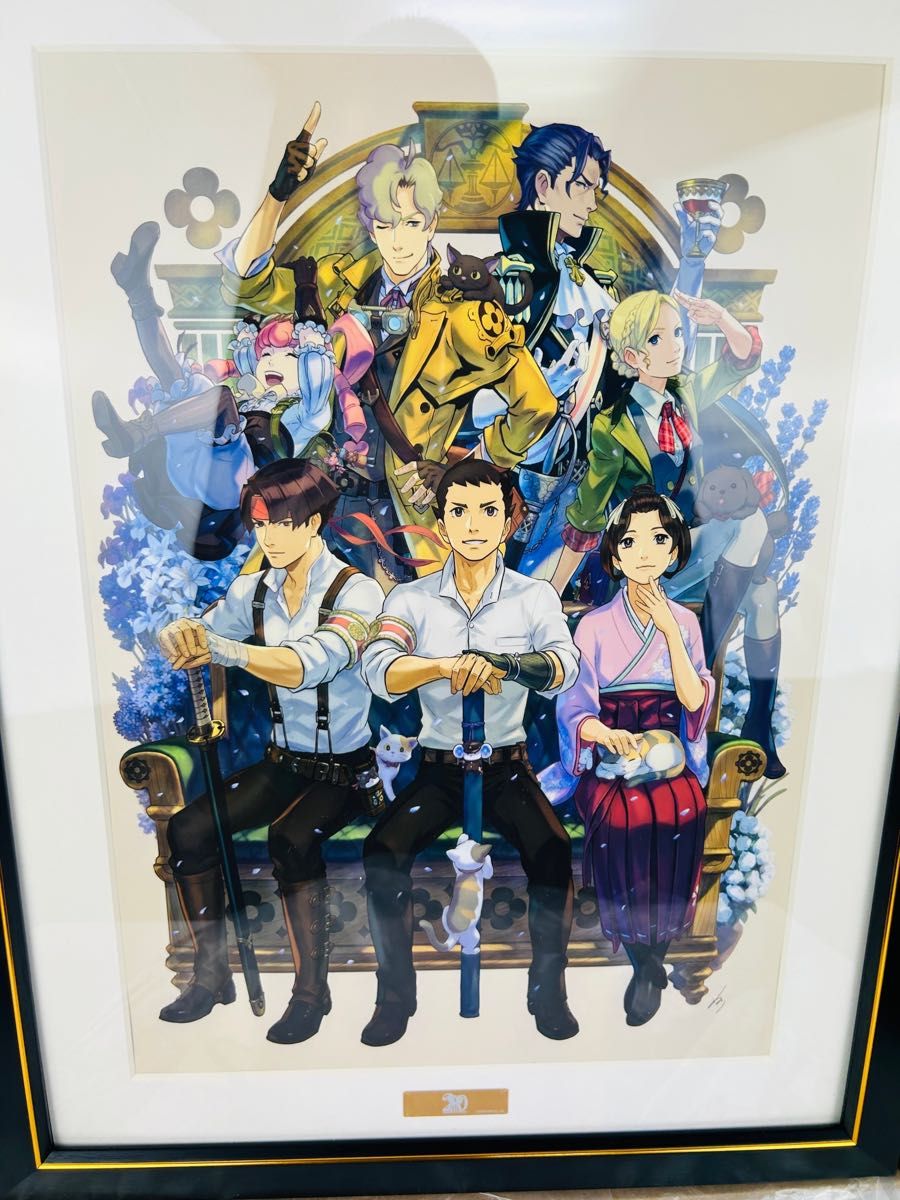 大逆転裁判 逆転裁判20周年記念 キャラファイングラフ 塗和也 大逆転裁判 逆転裁判20周年記念 キャラファイングラフ 塗和也