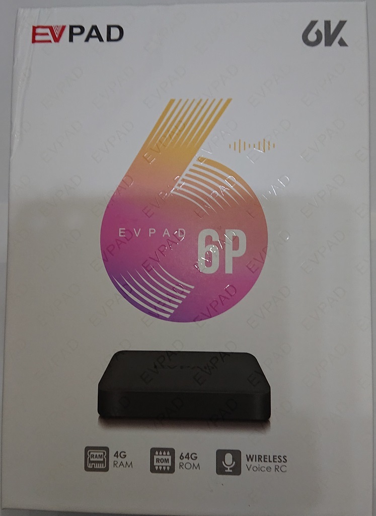 Yahoo!オークション - 【動作確認OK】EVPAD 6P 付属品あり Android TV...