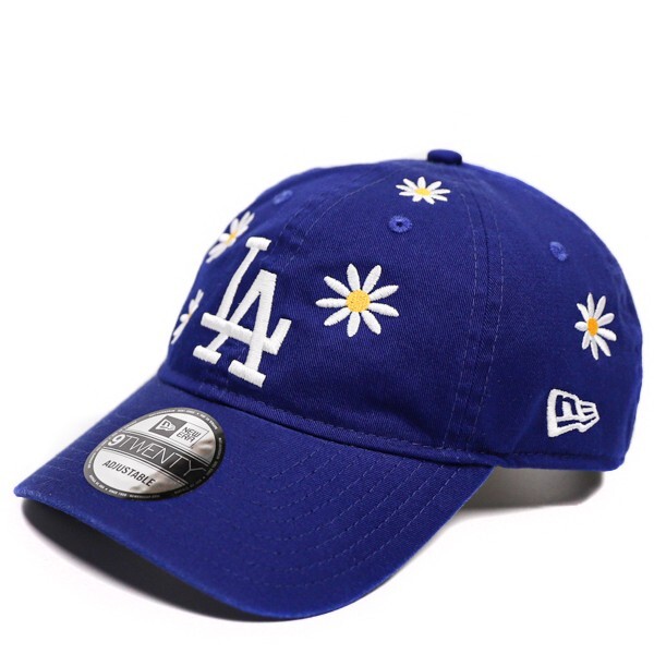 日本代購代標第一品牌【樂淘letao】－MLB LA ロサンゼルス ドジャース Los Angeles Dodgers 花柄 野球帽子 ニューエラ キャップ180