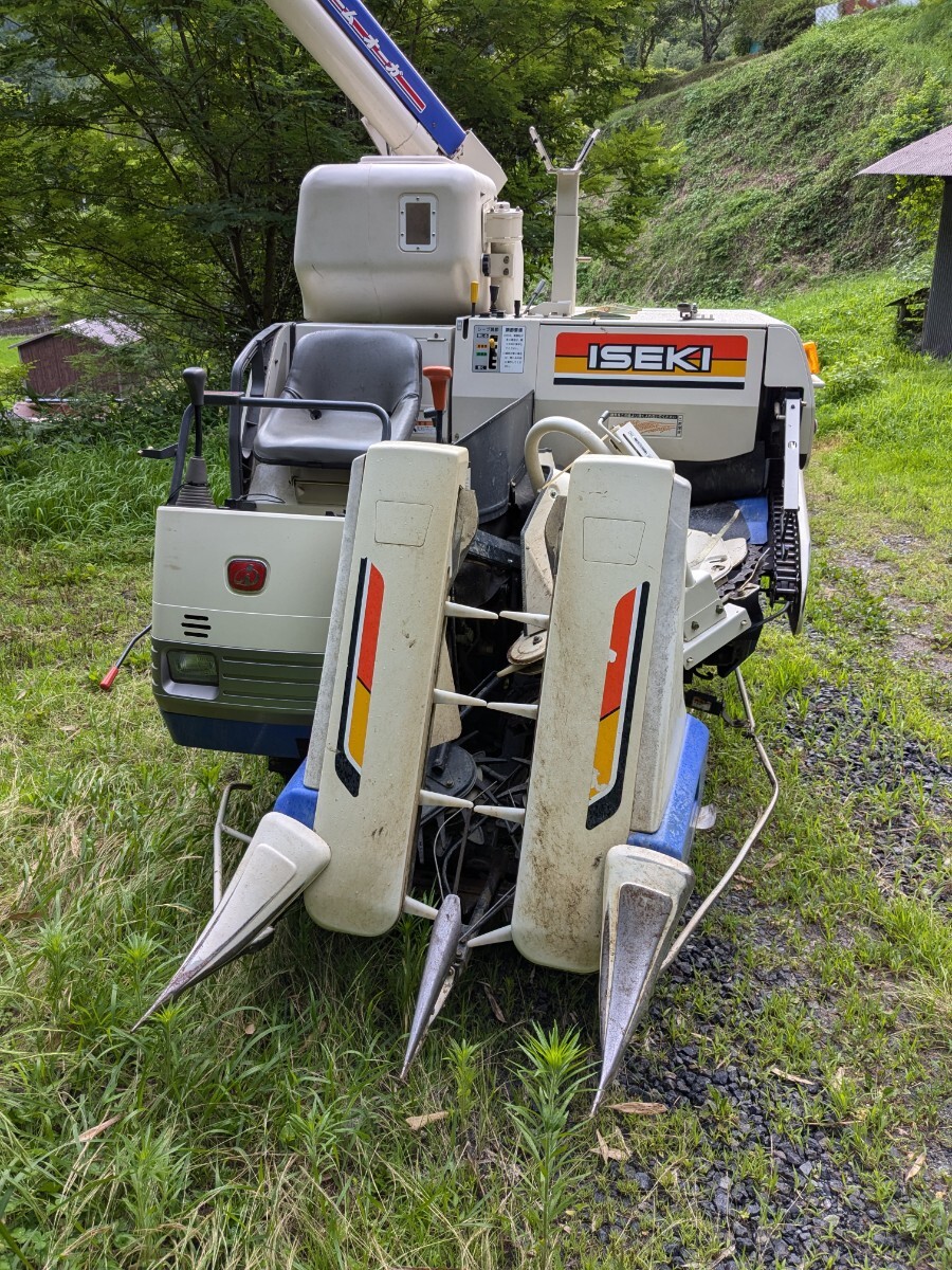 Yahoo!オークション - イセキ コンバイン ビバ 216 HVG 216G アワーメ...