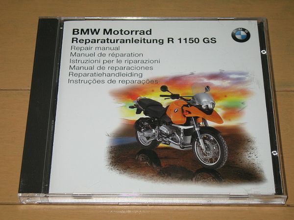 Yahoo!オークション - 新品 BMW R1150GS 正規サービスマニュアルCD 即...