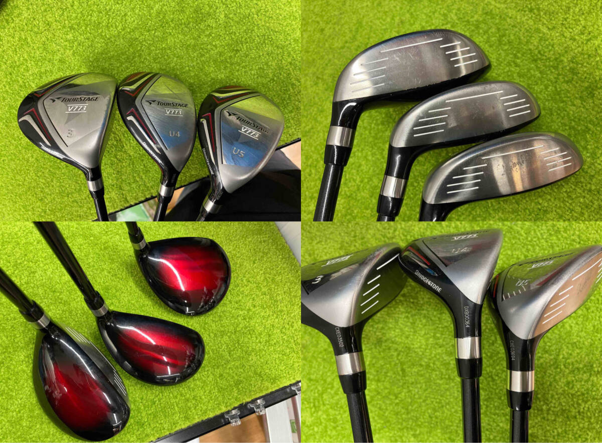 Yahoo!オークション - セット BRIDGESTONE TOURSTAGE V773 (3w.4u.5u.6...