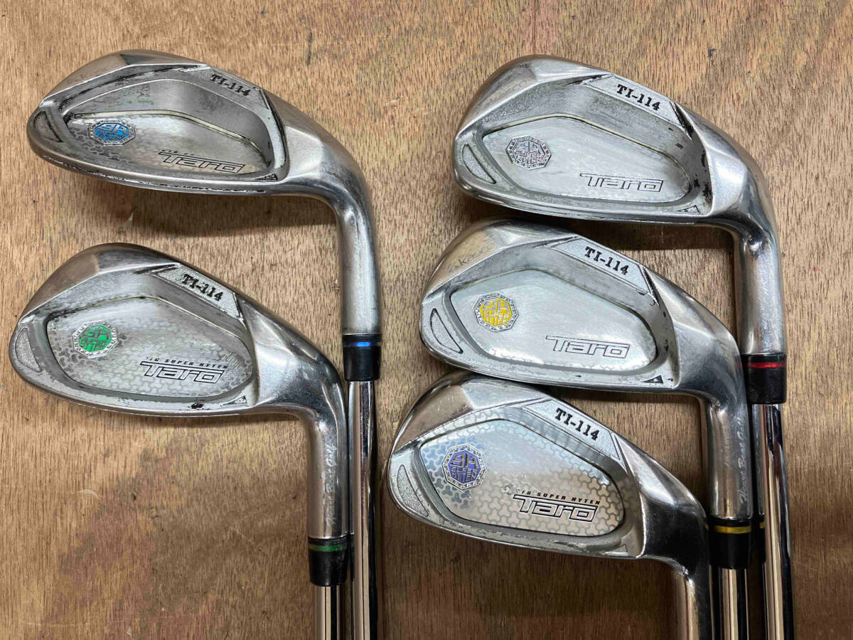 Yahoo!オークション - Kasco BIG SUPER HYTEN TARO TI-114 (5本) キャ...