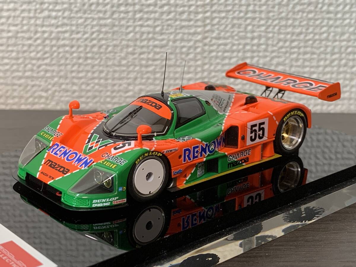 Yahoo!オークション - 【アイドロンコレクション】1/43 マツダ787B 黒...