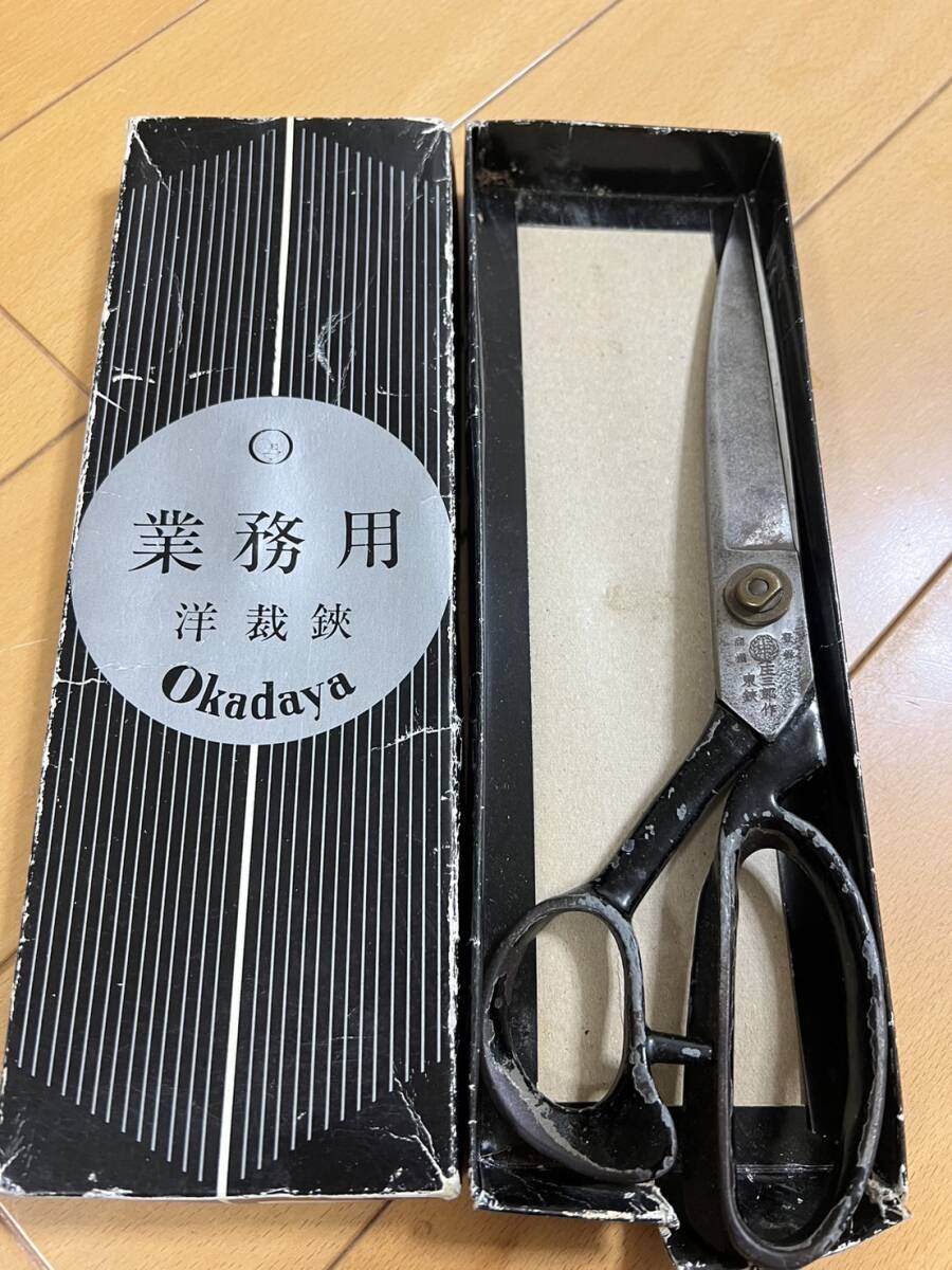 Yahoo!オークション - 昭和レトロ 庄三郎 東鋏 裁縫道具 裁ち鋏 裁ちば...
