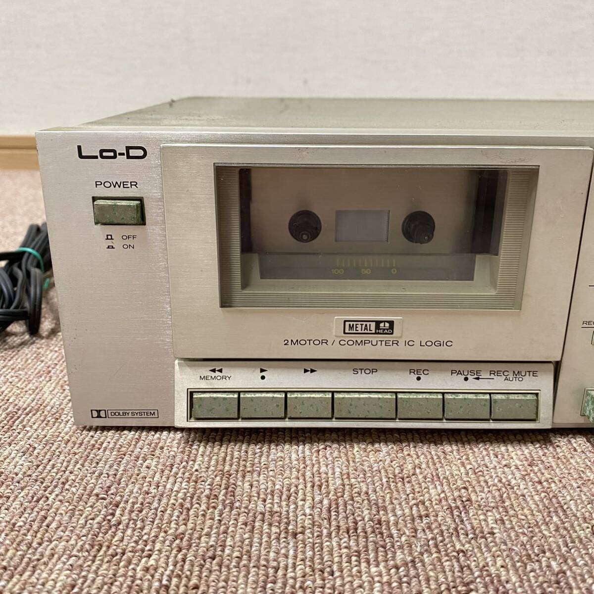 Yahoo!オークション - Lo-D ローディ D-77s カセットデッキ HITACHI 日...