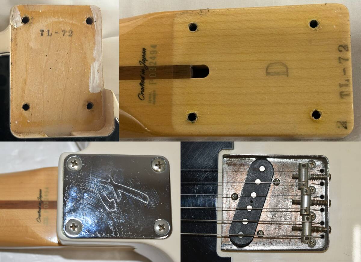 47C 佐川ラージ220着払い 品 フェンダー テレキャスター TL-72 Telecaster crafted in Japan Fender テレキャス TLタイプ(テレキャスター)｜売買 ...