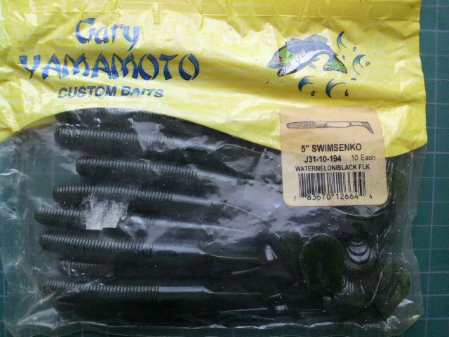 Yahoo!オークション - d29 ゲーリーヤマモト Gary YAMAMOTO 5インチSWI...