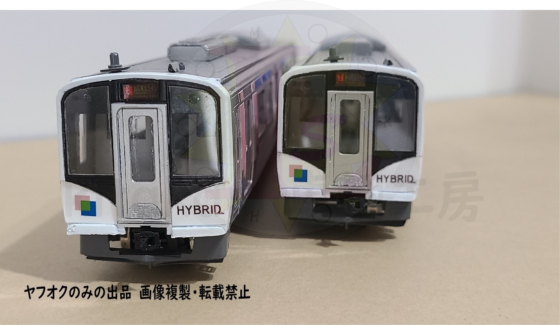 Yahoo!オークション - 東のHB-E210タイプ 2両 ペーパー自作 完成品 動...