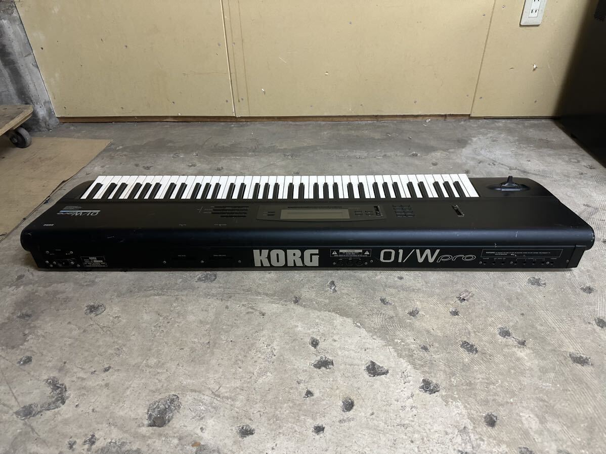 Yahoo!オークション - KORG 01/W pro コルグ シンセサイザー ①