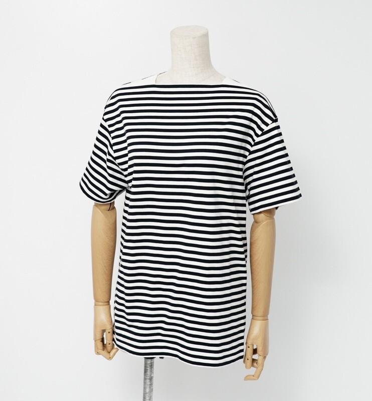 Yahoo!オークション - GQ2472 ハイク HYKE コットン100％ ボーダー柄 ...