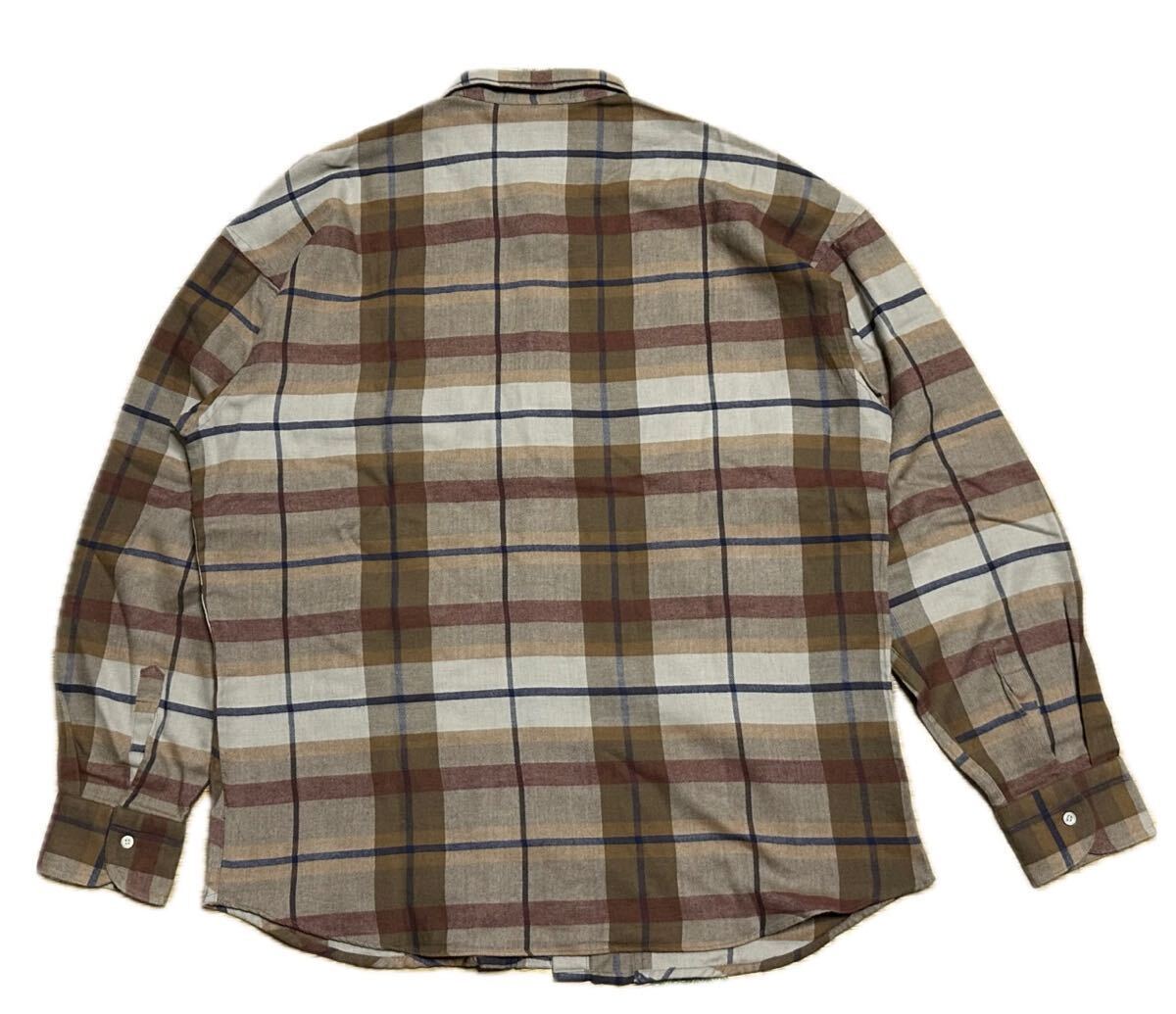 GIVENCHY ジバンシィ チェックシャツ 長袖 ヴィンテージ ハイ GIVENCHY ジバンシィ チェックシャツ 長袖 ヴィンテージ ハイ