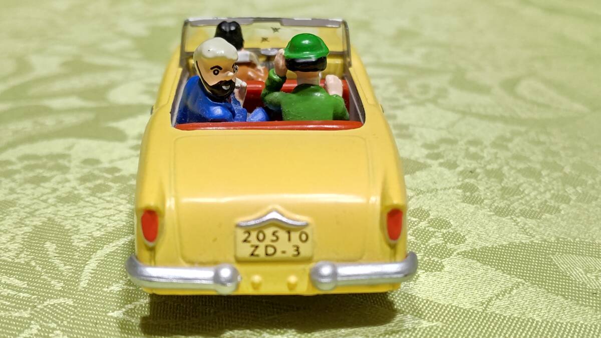 Yahoo!オークション - タンタンの冒険 ビーカー教授事件 劇中車 ミニカ...