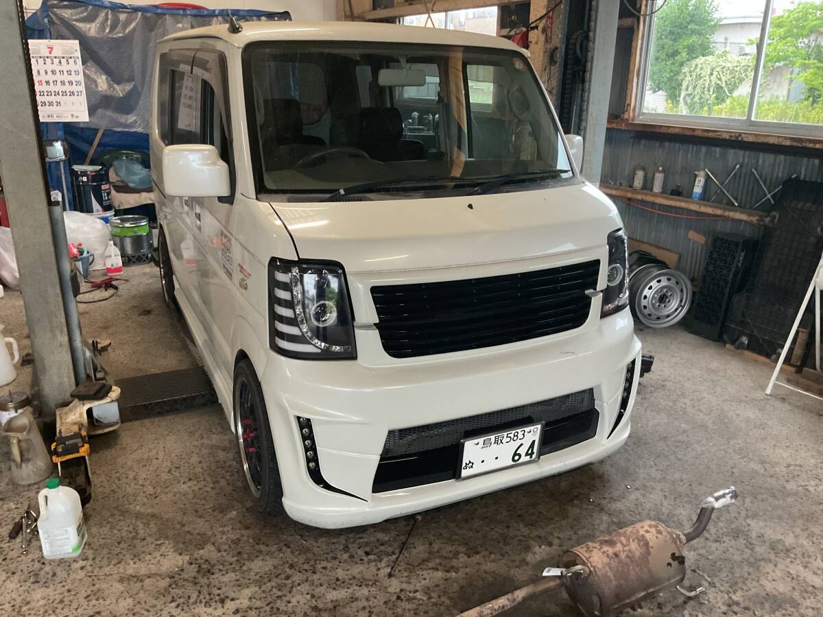 Yahoo!オークション - DA64W 4WD エアロパーツセット Z7Tパールホワイ...