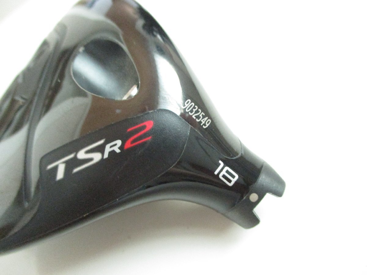 Yahoo!オークション - 良品 タイトリスト TS-R2 5W 18° 単体 ヘッド T...