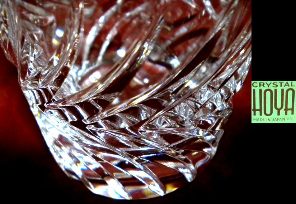売切 HOYA クリスタル オンザ ロック グラス 大容量310cc 1客 A/F 纏購入特典有 寸法φ上87/下65×H93mm 370g 口元1.3mm 底厚18mm(ロックグラス)｜売買 ...