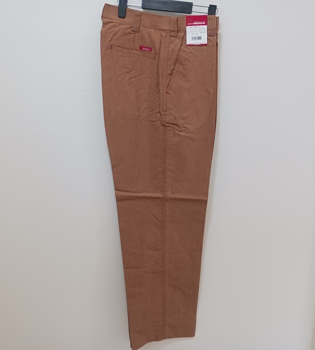 日本代購代標第一品牌【樂淘letao】－715 TAKAYAワークパンツGC-S254キャメルW85㎝新品作業ズボンスラックス茶レンガ 綿パンタカヤ作業着TSデザイン寅壱Jawinバートル