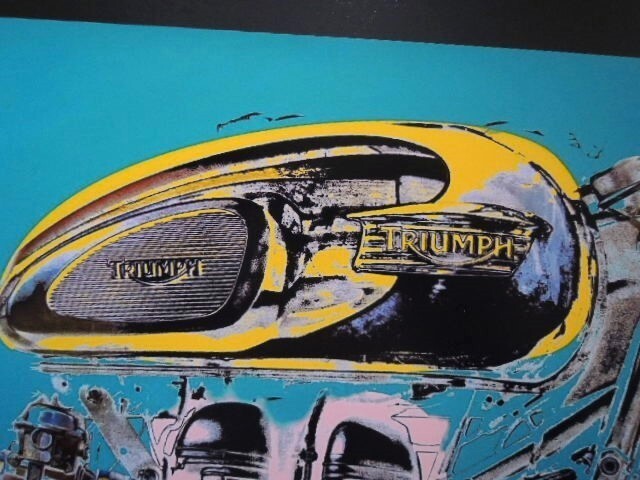 A4 額付き ポスター トライアンフ Triumph バイク エンジン A4 額付き ポスター トライアンフ Triumph バイク エンジン
