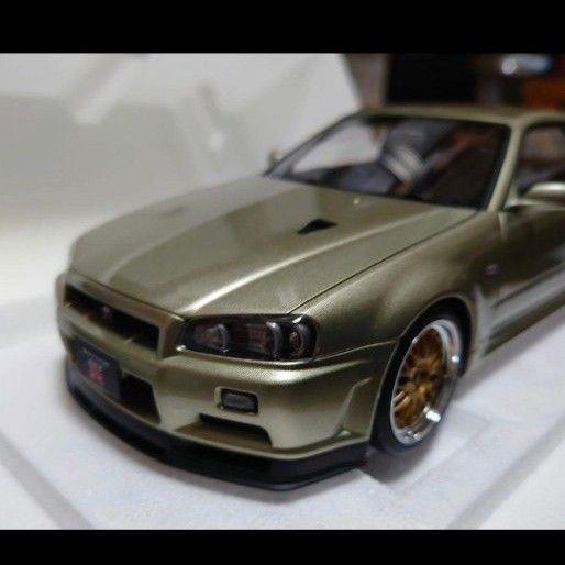 スカイラインGT-R VスペックII ニュル BBS LMホイールver R34 スカイラインGT-R VスペックII ニュル BBS LMホイールver R34