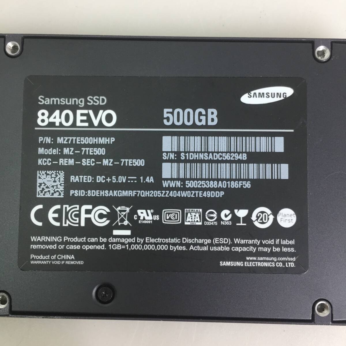 Yahoo!オークション - 1111時間 Samsung SSD 840EVO 2.5インチSSD