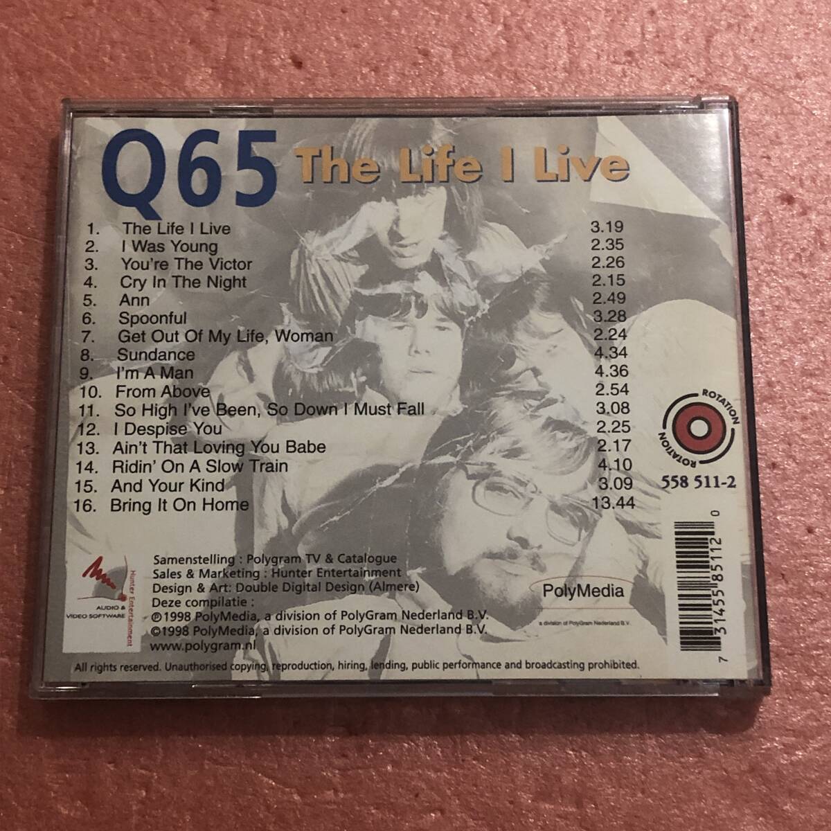 Yahoo!オークション - CD Q65 The Life I Live ダッチ ビート